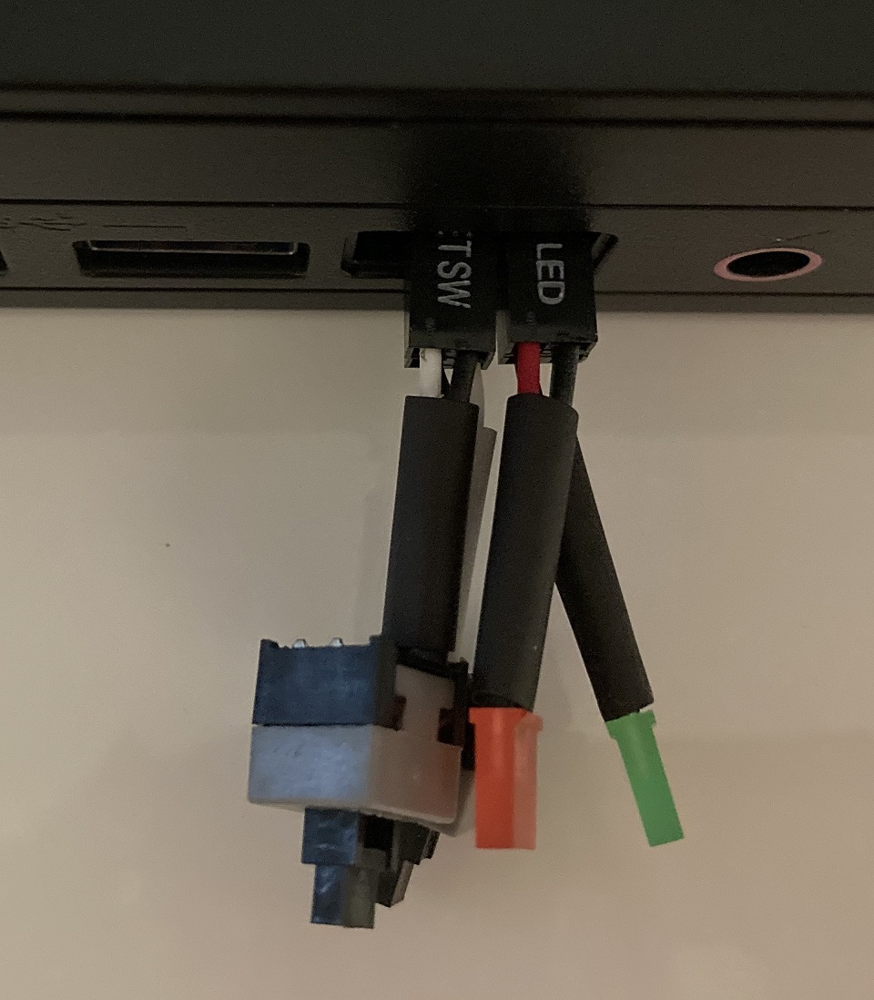 NUC11ATKC4のFront Panel Headerを試してみた - 白熊めも